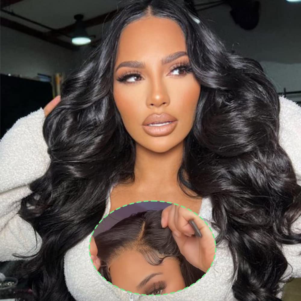 Throw On & Go Wig for Beginners Wigs Human Hair Body Wave Wigs Upgrade ...